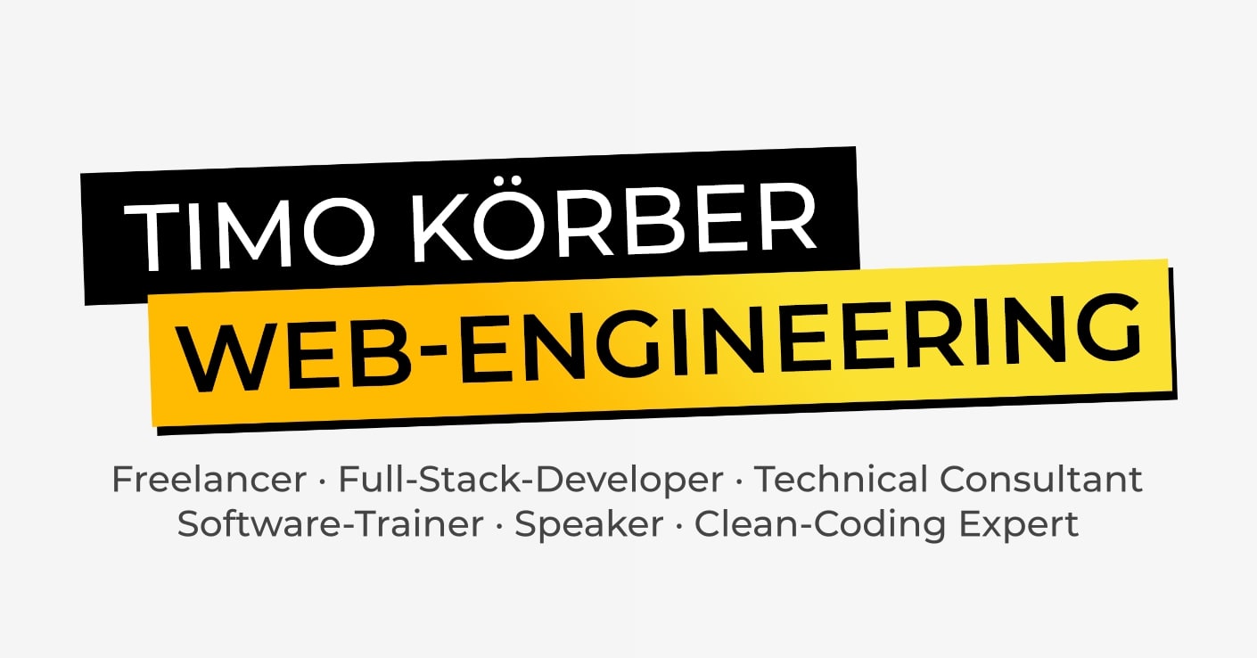 Timo Körber · Web Engineering